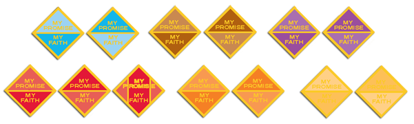 Troop 3480 Girls Earn My Promise, My Faith Pin | PGMA Girl Scouts